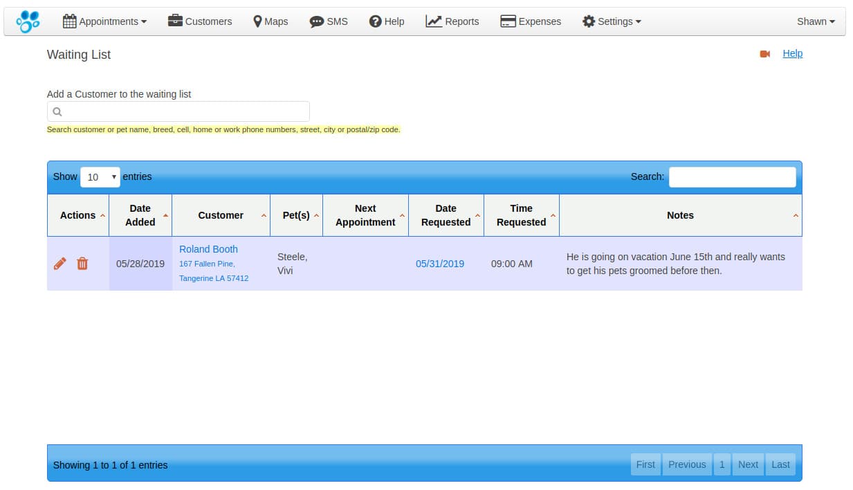 Pet Grooming Waiting List - Groomsoft Pet Grooming Software Blog